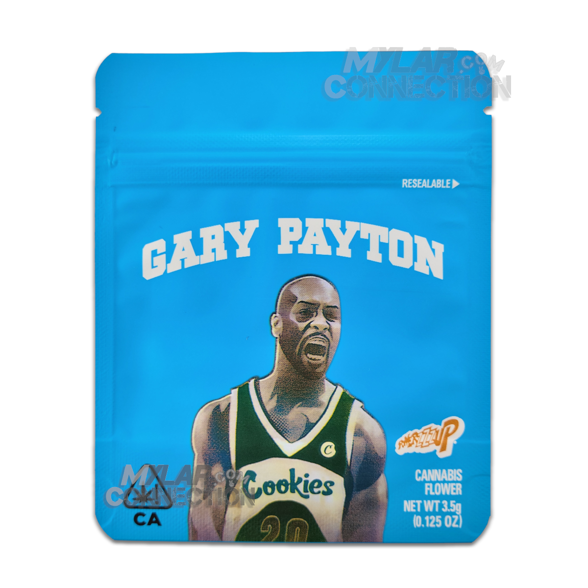 Cookies Gary Payton 3.5g Empty Flower Dry Herb Mylar Bag Smell Proof P ...